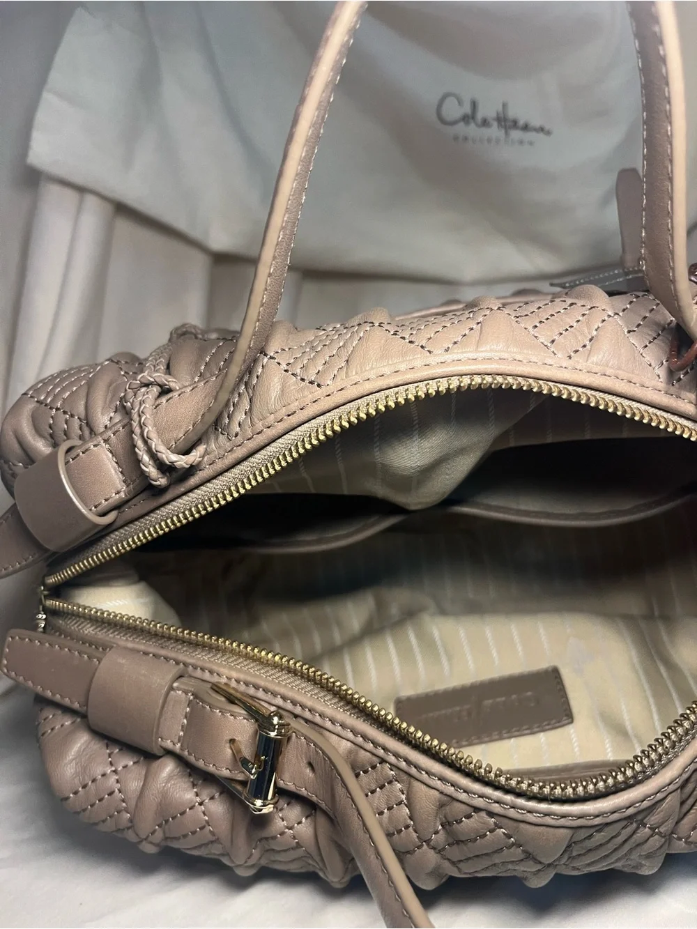 Cole Haan | Bags | Cole Haan Archer Mini Satchel Heritage Quilt | Poshmark